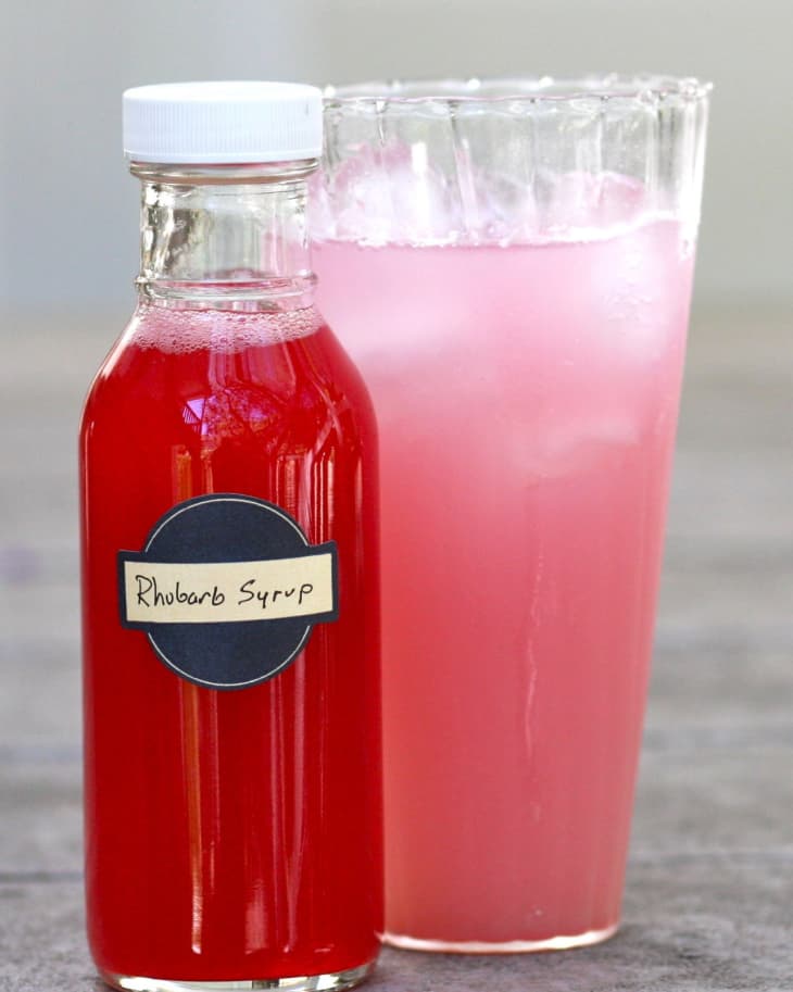 Homemade Rhubarb Simple Syrup Recipe | The Kitchn