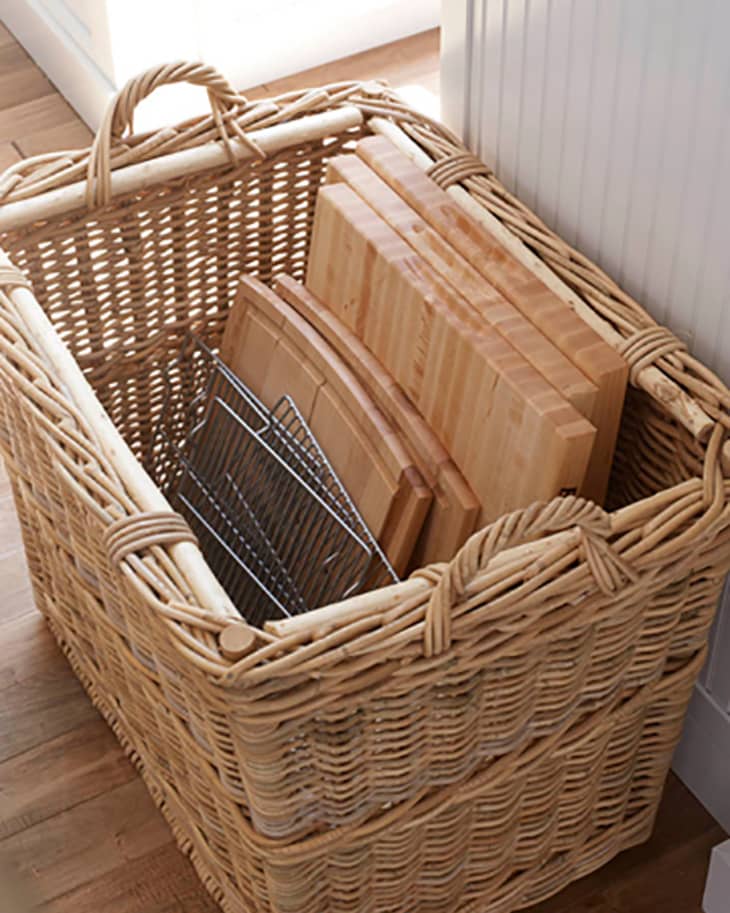 Why a Tall Basket Is the Best Way to Store Sheet Pans and Cutting ...