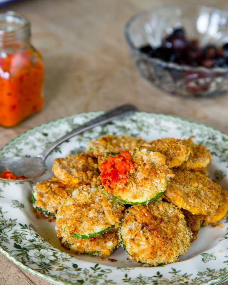 Recipe: Oven-Baked Zucchini Parmesan Crisps | The Kitchn