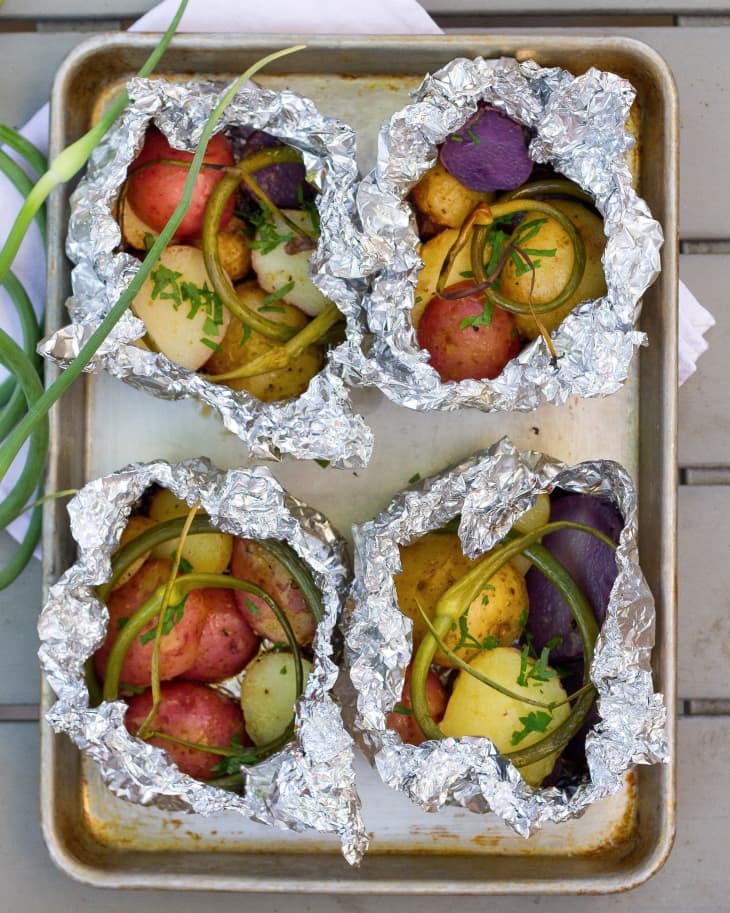 Recipe: Grilled Packet Potatoes | The Kitchn