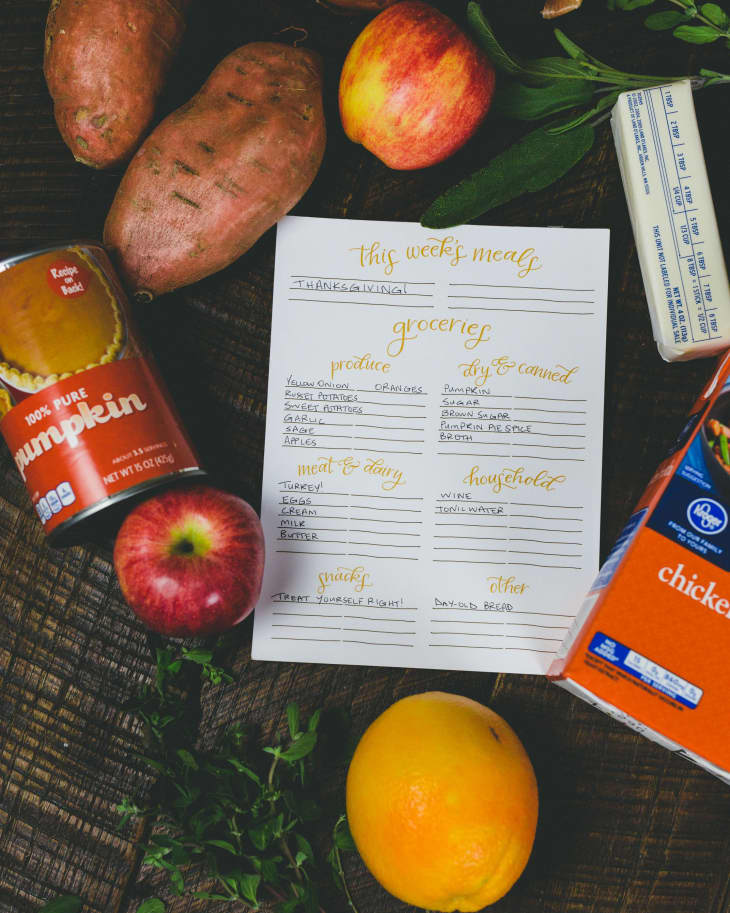 Thanksgiving on a $100 Budget: A Shopping List, with Tips | The Kitchn