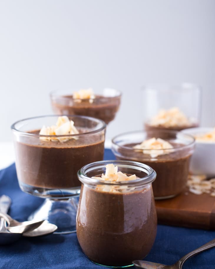 Recipe: Vegan Chocolate-Almond Chia Pudding | The Kitchn