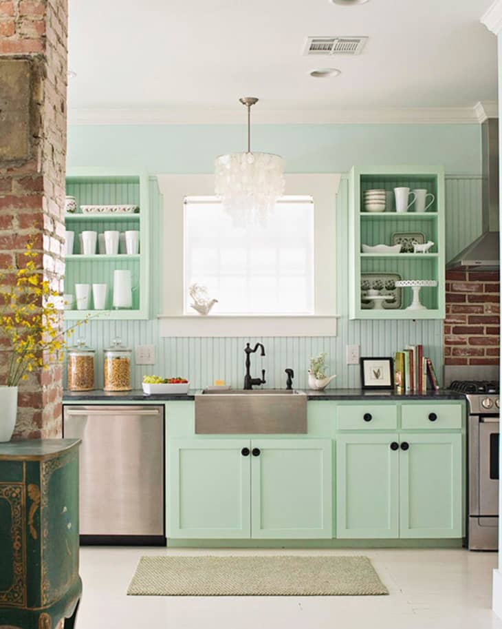 10 Minty Fresh Kitchens | The Kitchn