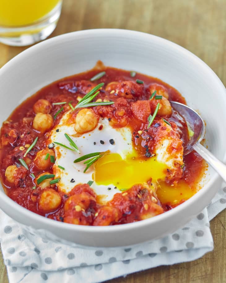 Recipe: Single-Serve Microwave Shakshuka | The Kitchn