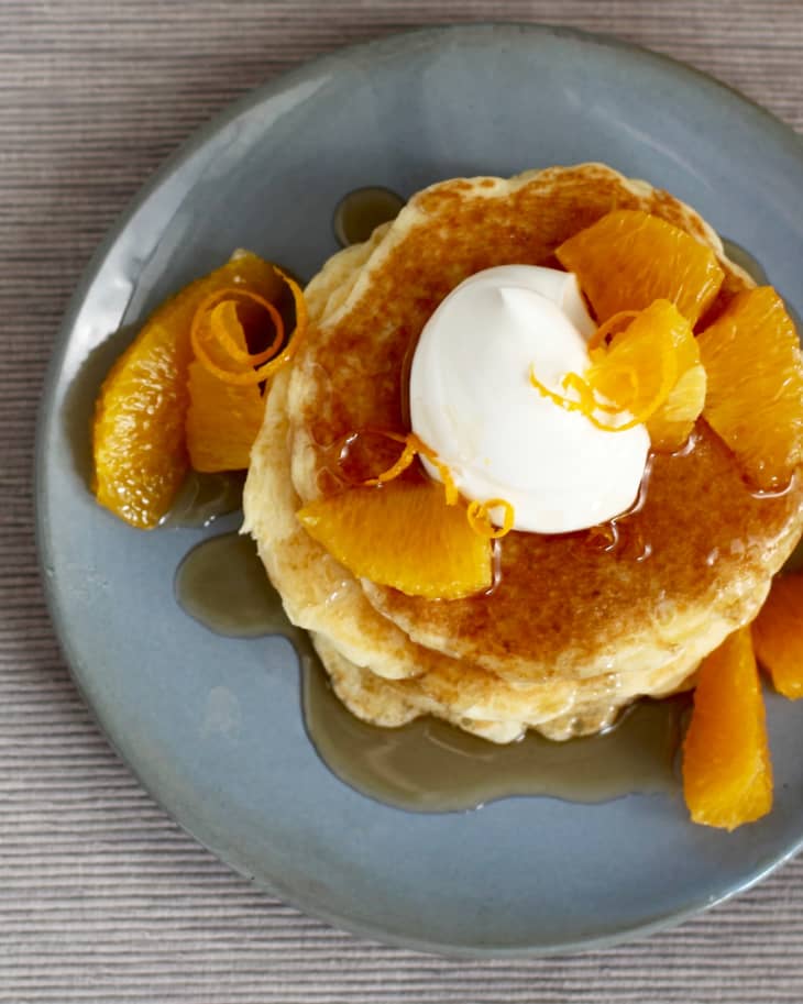 Make Weekend Mornings Delicious with Orange-Ginger Pancakes | The Kitchn