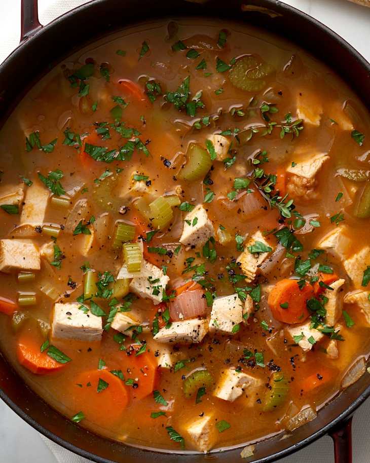 Leftover Turkey Vegetable Soup Recipe (So Easy) | The Kitchn