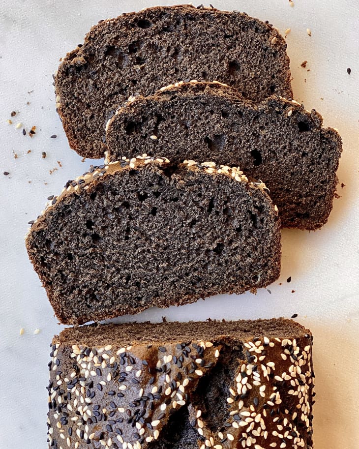 Black Sesame Banana Bread Recipe | The Kitchn