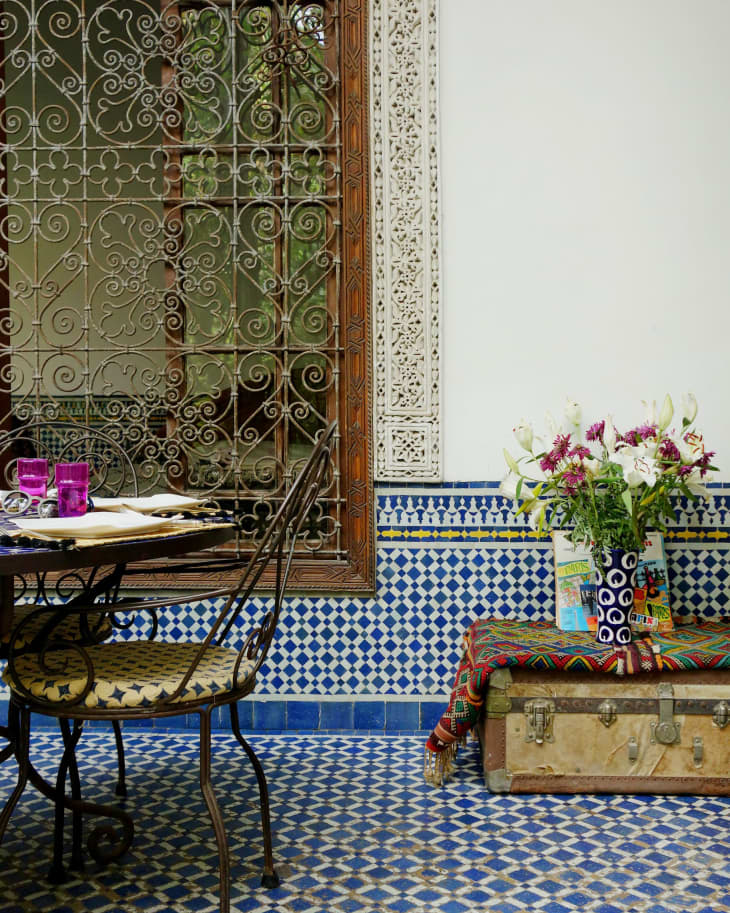 moroccan tile coloring book