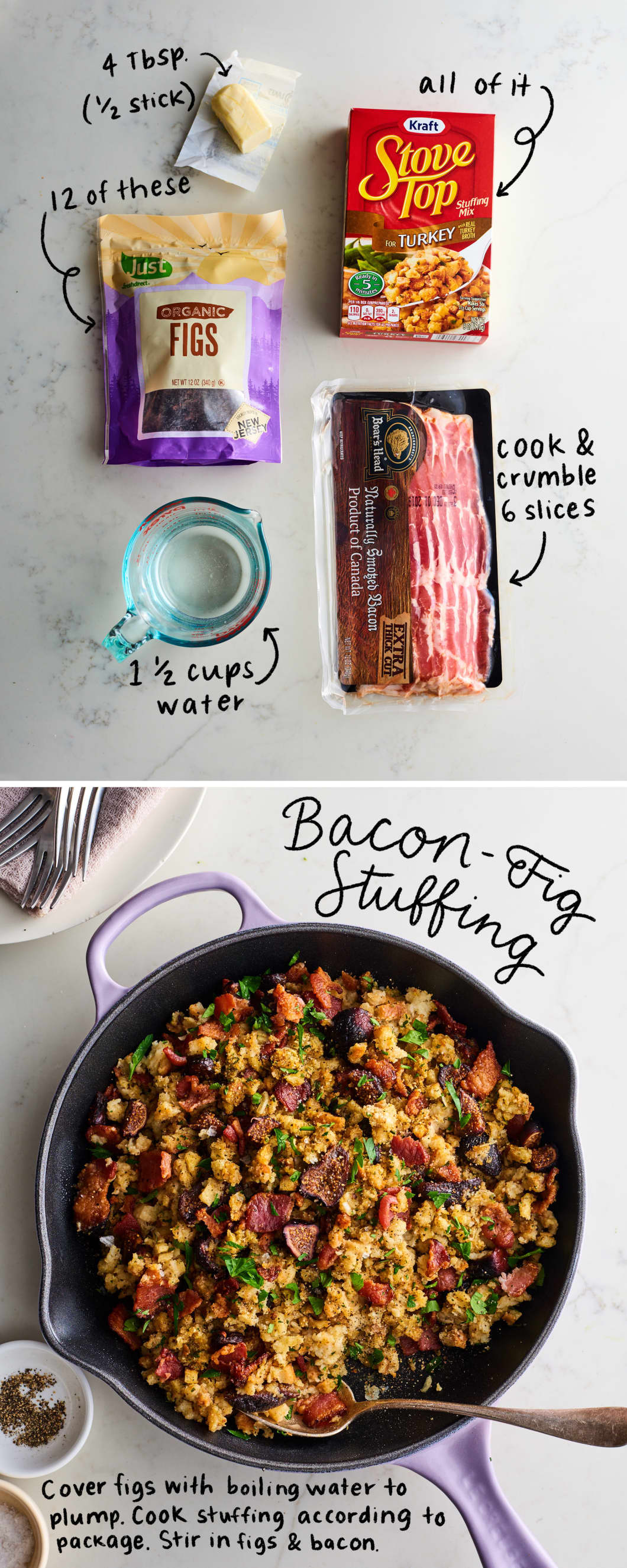 5 Easy Ways to Upgrade Boxed Stuffing | Kitchn | yummyumm in a pinch