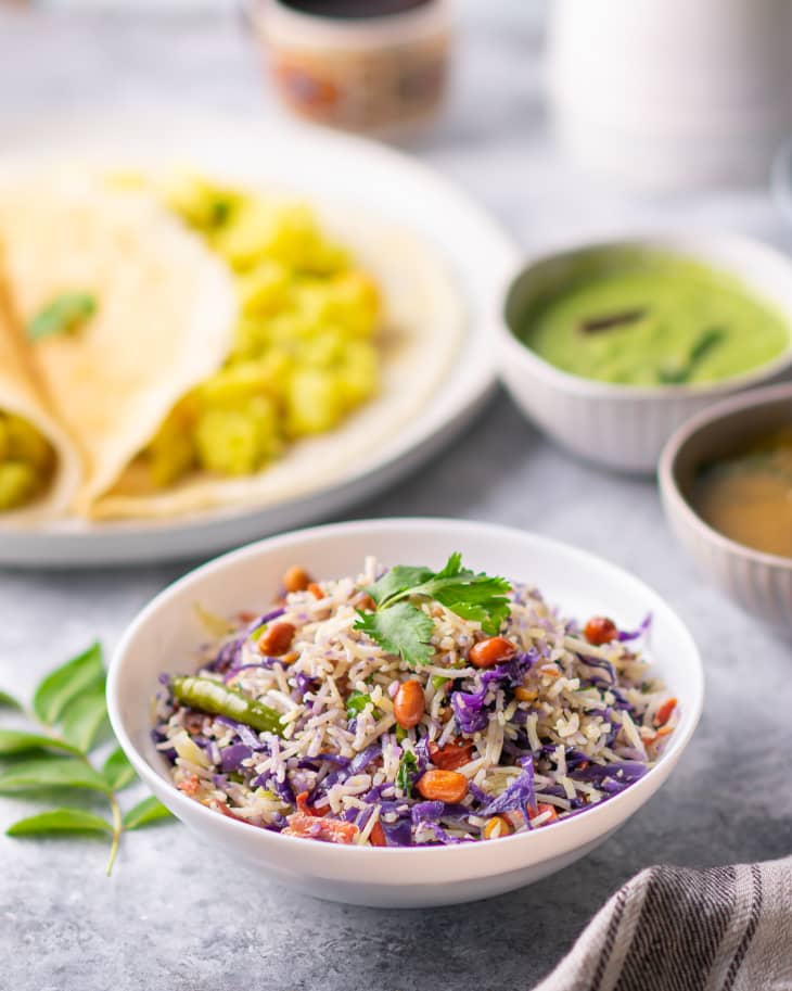 Chitra's Chitranna (Shredded Cabbage, Lime & Peanut Rice) | Kitchn