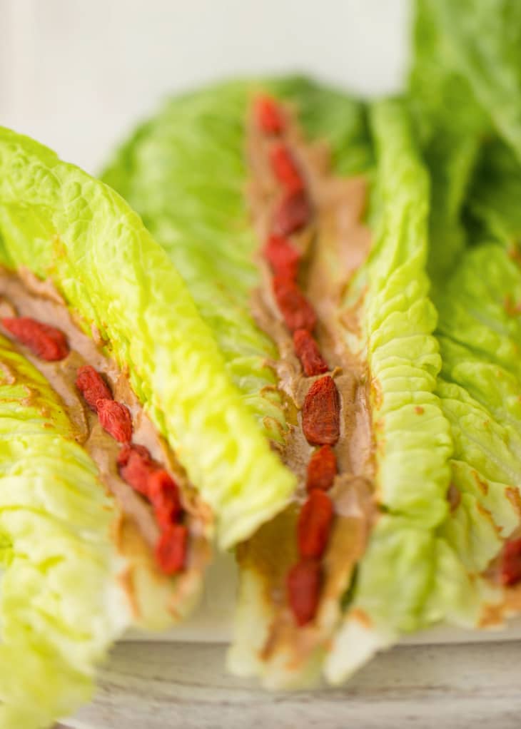 Vegan Snack Recipe: Ladybugs on a Leaf | The Kitchn