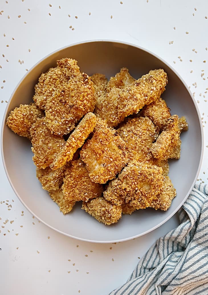 Recipe Review: Easy Baked Crispy Sesame Chicken | Cubby