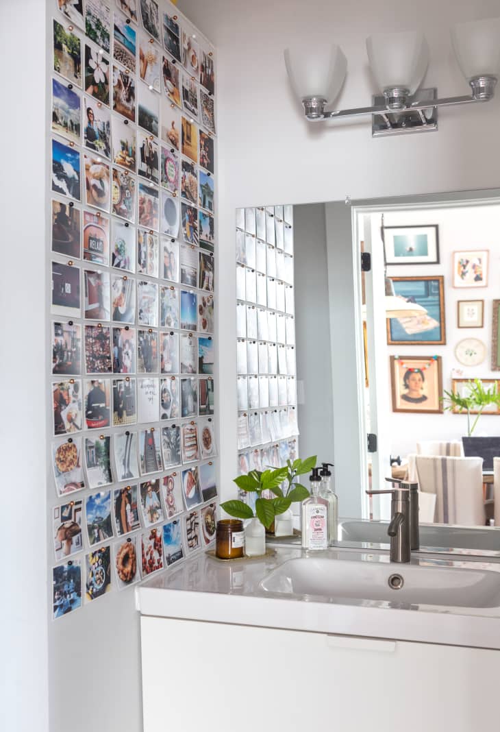 Cheap, Easy-to-Install, DIY Photo Wall Decor Idea | Apartment Therapy