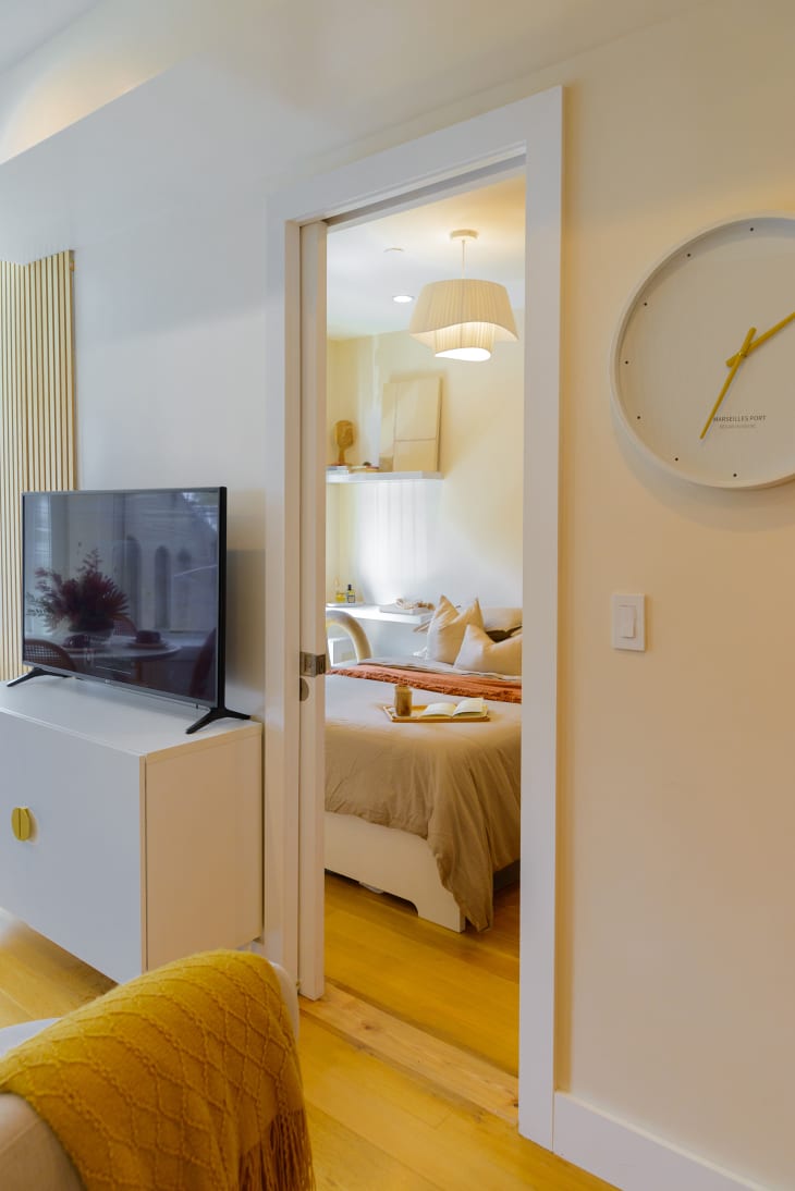 A Pocket Door Was the Best Addition to This Small Home | Apartment Therapy