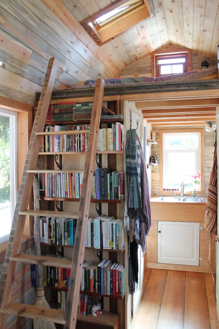 A Tiny House Chock Full of Books | Apartment Therapy