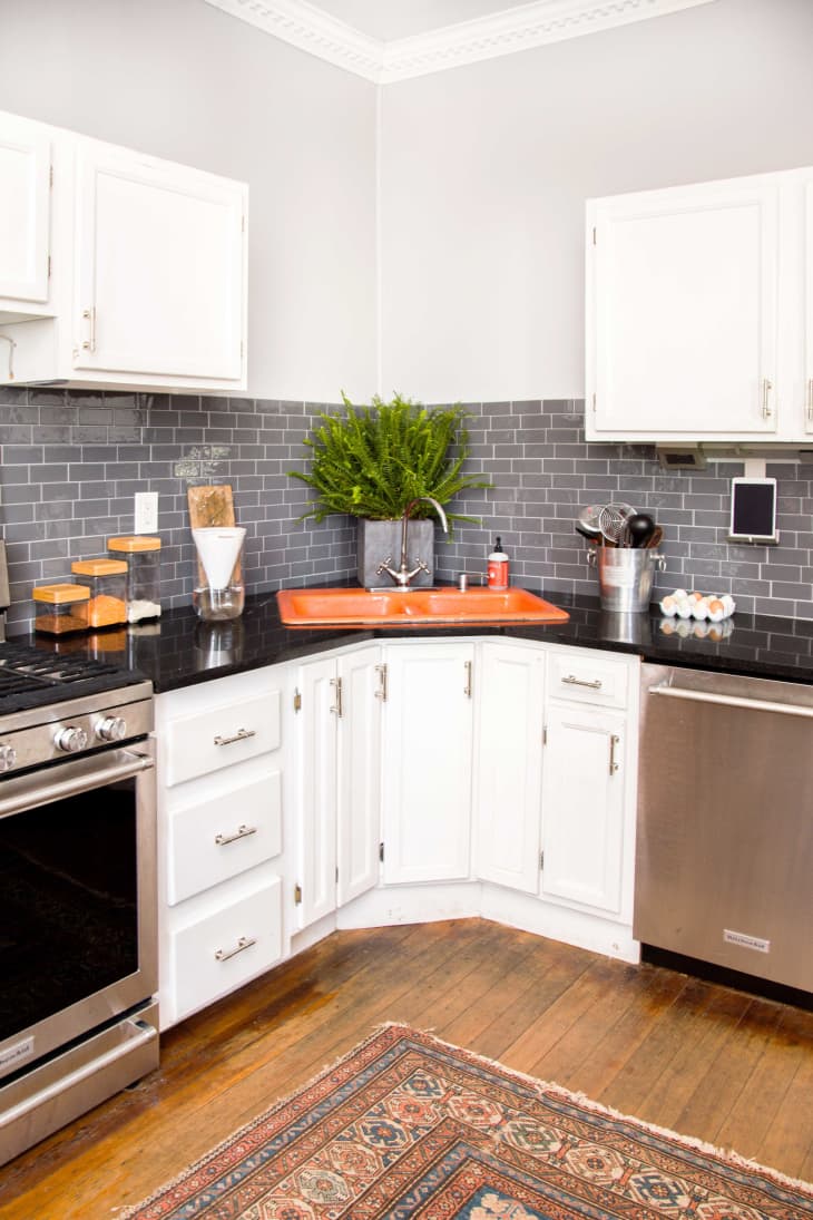 Colorful Kitchen Sink Trend - Kitchen Design Trends | Apartment Therapy