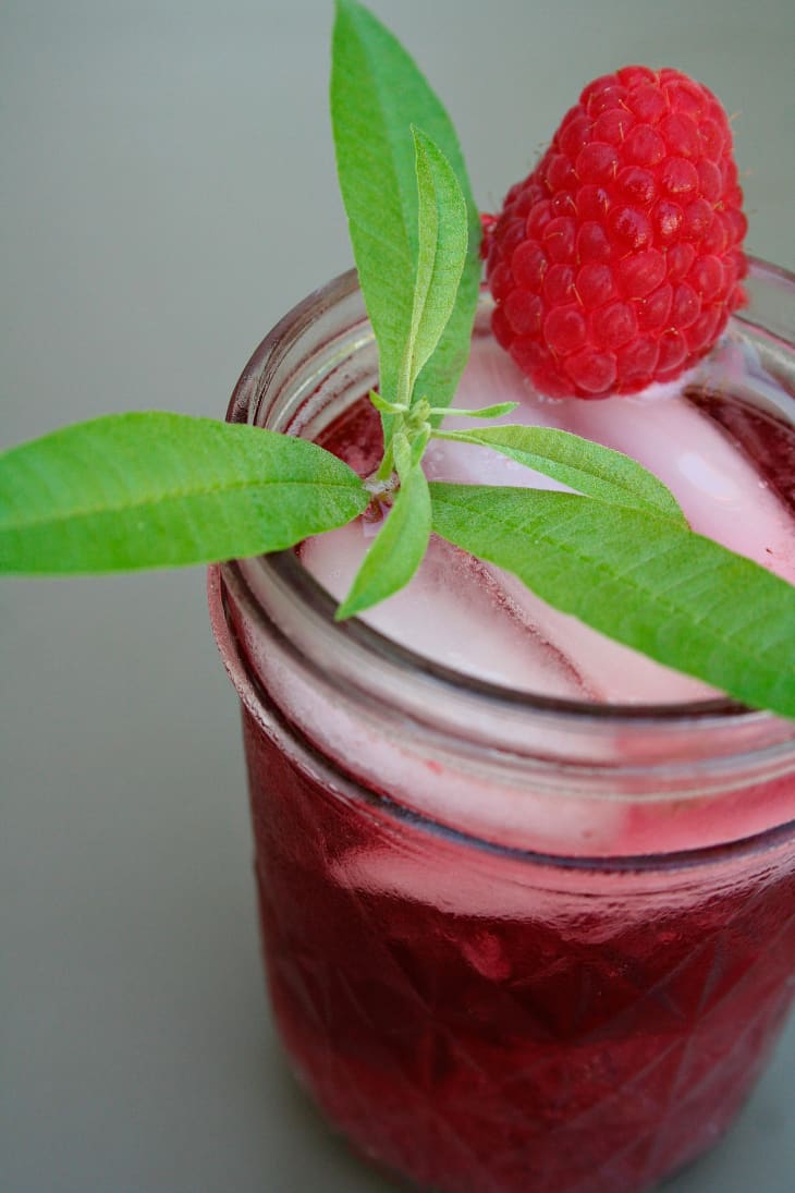 A Jam Cocktail Recipe: Lemon Verbena & Raspberry Jamtini | The Kitchn