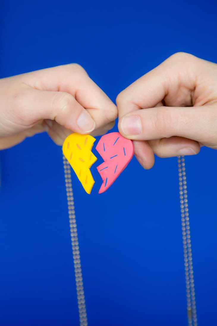 How to Make DIY Friendship Necklace Photo Tutorial | Apartment Therapy