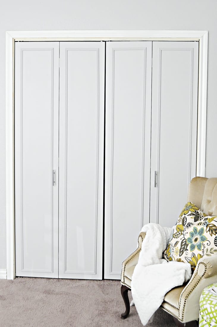 A DIY Update to 70s Style Bi-Fold Doors | Apartment Therapy
