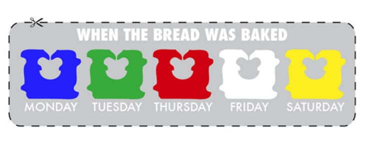 Color-Coded Secret! How To Tell When Bread Was Baked | The Kitchn
