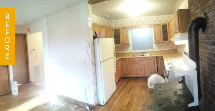 Before & After: Goodbye, Wood-Fired Stove! Hello, Dream Kitchen | The ...