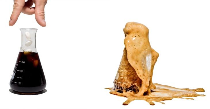 The Science Behind the Mentos-Soda Geyser | The Kitchn