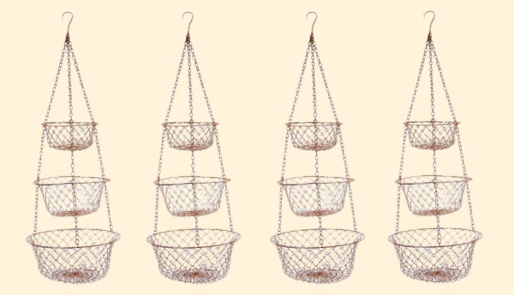 Your Kitchen Needs This Hanging Wire Basket | The Kitchn