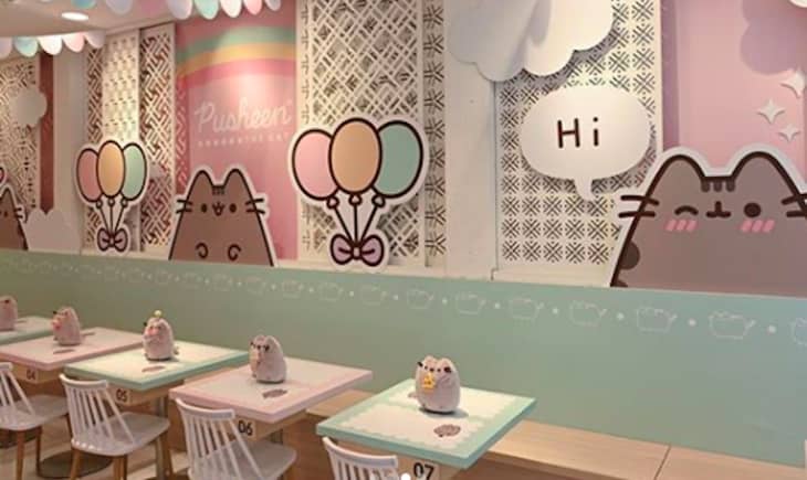 Cat Lovers Can Travel To A Pusheen Cafe In Singapore | Apartment Therapy