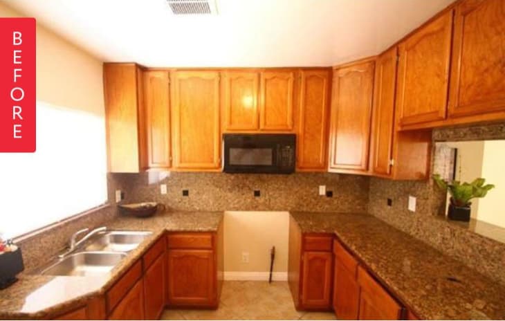 Before & After: $100 Guerrilla-Style Kitchen Makeover | Apartment Therapy