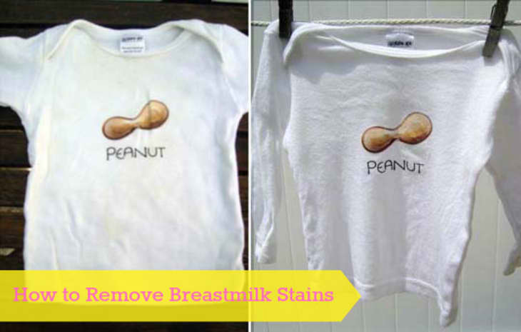 How To: Remove Breastmilk Stains | Apartment Therapy