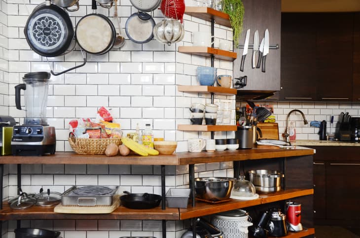 How Dusty Will Open Shelving Actually Get? | The Kitchn