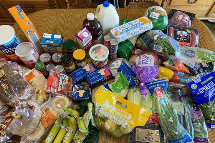 What a Family of 5 in PA Spends on Groceries for the Week - Grocery ...