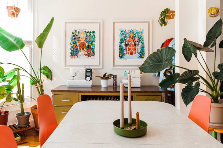 office dining room setup