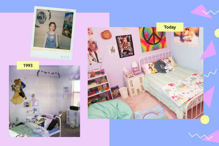 See How a DIYer Gave Her Bedroom a Nostalgic ’90s Makeover | Apartment ...