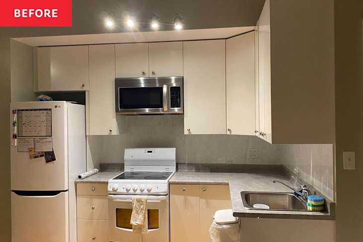 A $200 ”Mini Renovation” Revived a Tiny Kitchen | Apartment Therapy