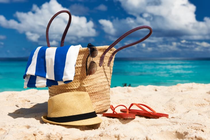 summertime beach bag