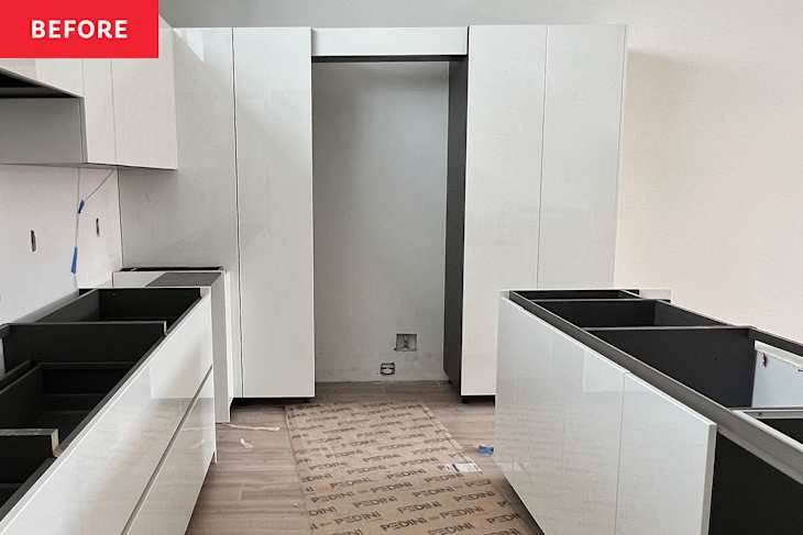 A Cold, Clinical Kitchen Transforms Into a Warm, Sunny Space ...