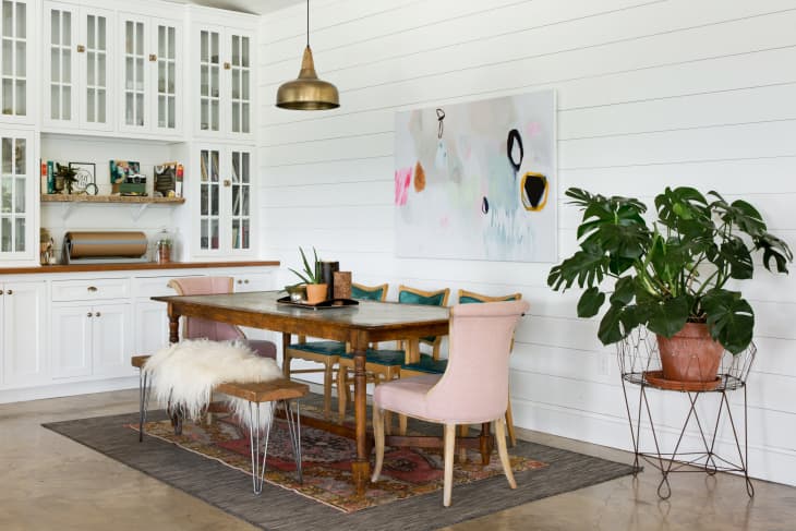 Get the Look of this Layered, Rustic Glam Dining Room | Apartment Therapy