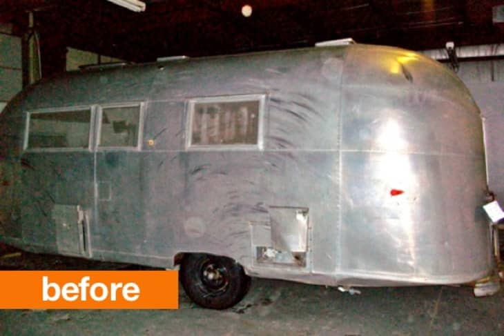 Before & After: Vintage Airstream Trailer “Runaround Sue” Gets an Eco ...