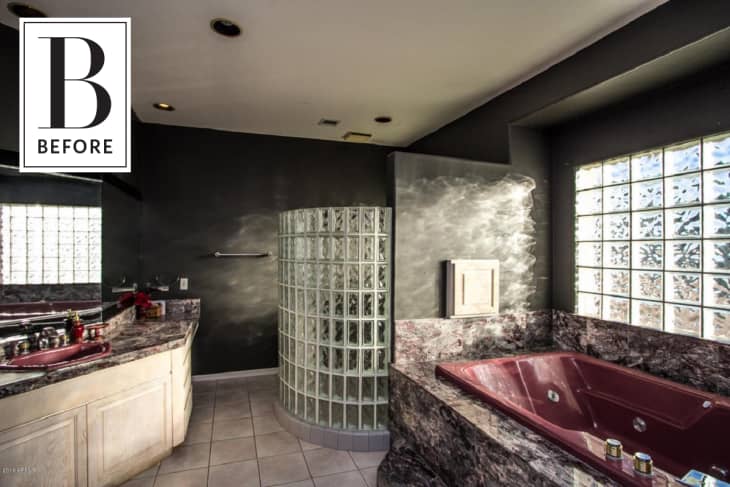 Before and After: This 90s Bathroom Was A Sexy Beast | Apartment Therapy