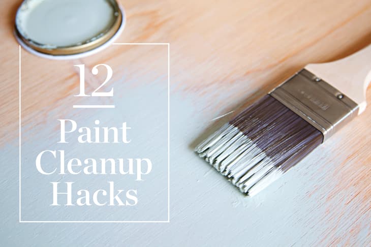 12 Tips and Hacks that Make Painting Cleanup Easy | Apartment Therapy