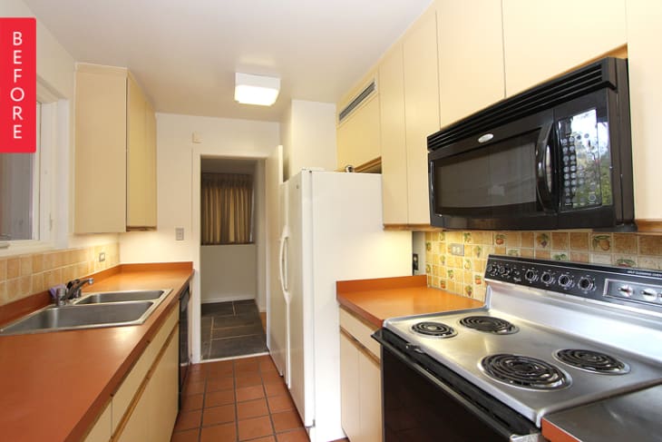 Before & After: A Cramped Kitchen Gets A Little Breathing Room ...