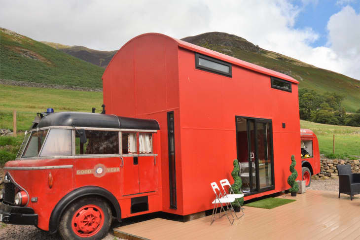 Converted Fire Truck Turned Vacation Home in the UK | Apartment Therapy