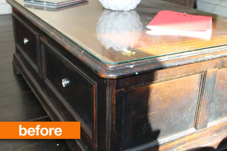 Before & After: Ellen’s Bad Stain to Fresh & Clean Coffee Table ...