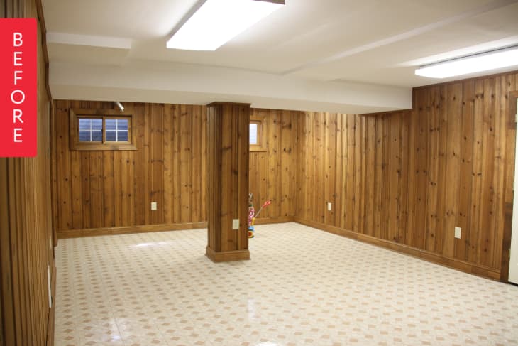 Before & After: A Basement Beauty | Apartment Therapy