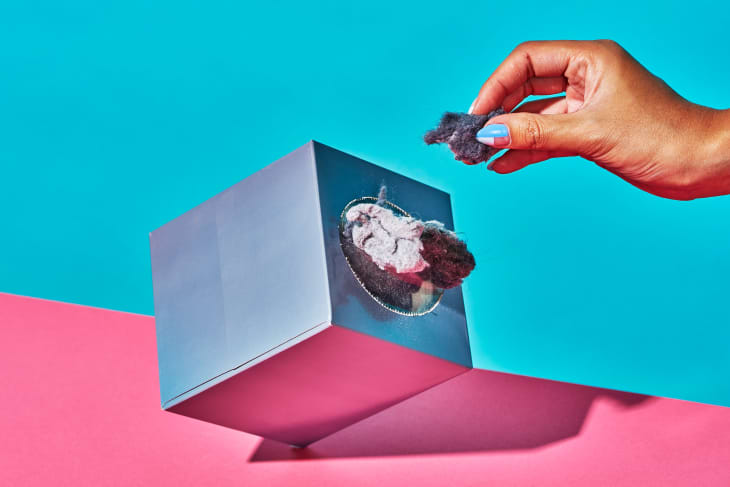 One Idea for Recycling an Empty Tissue Box | Apartment Therapy