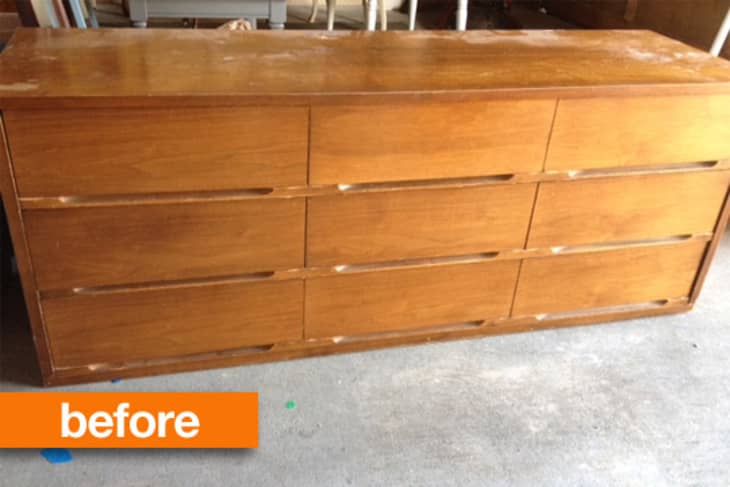 Before & After: Refinishing an MCM Dresser | Apartment Therapy