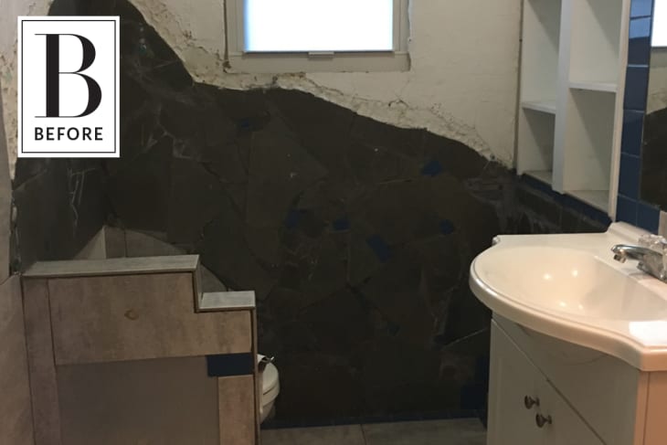 Before & After: A DIY Bathroom Disaster Made Good Again | Apartment Therapy