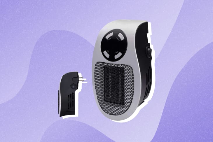 Brightown Wall Outlet Space Heater Amazon Review | Apartment Therapy