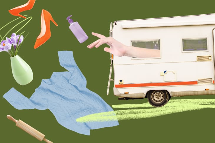 What I Decluttered to Live in a 72-Square-Foot Van | Apartment Therapy
